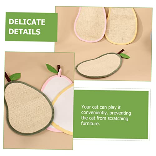 Cat Scratching Post Pets Toys House Toy Cat Sofa Protector Cat Scratcher Mat Natural Sisal Cat Scratcher Kitten Scratching Pad Kitten Scratch Plaything Cat Scratch Plaything Green