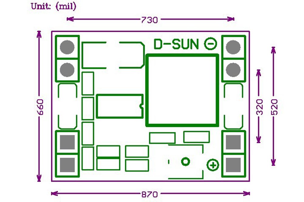 Qunqi 5pack MP1584EN Ultra Small DC-DC 3A Power Step-Down Adjustable Module Buck Converter 24V to 12v 9V 5V 3V for Arduino