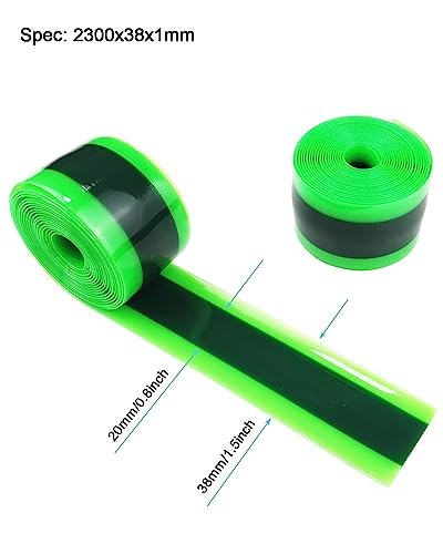 Bike Tire Liner, Inner Tube Bicycle Flat Protector Compatible with 12" 16" 18" 20" 24" 26" 27.5" 29"