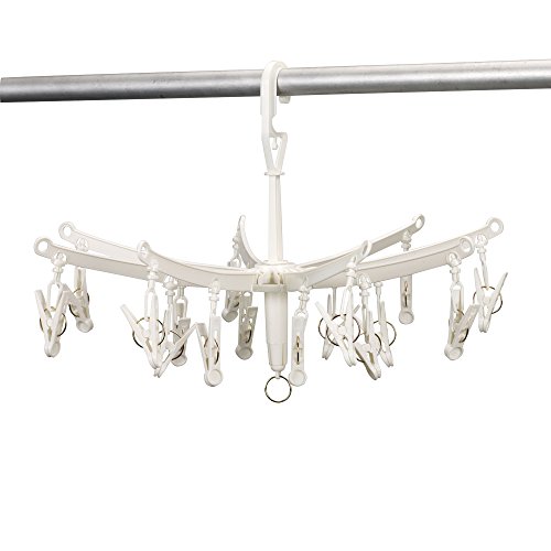 Household Essentials Carousel Dryer | 20 Clothespins for Drying Laundry