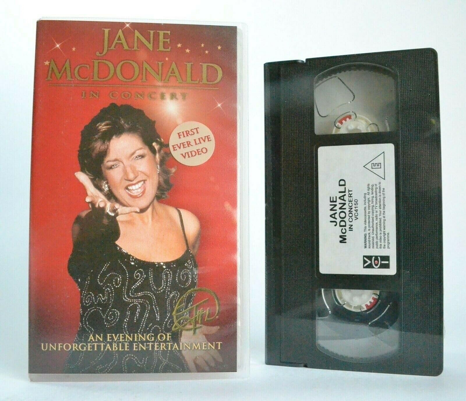 Jane McDonald: In Concert - Brand New Sealed - Live Performance - Music - VHS