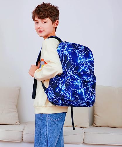 Createy School Backpack for Girls Backpack with Lunch Box Pencil Case Lightweight Kids Backpack Primary Elementary Students Bookbags School Bags Set for Teens