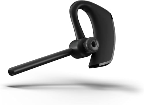 BlueParrott M300-XT SE Mono Bluetooth Wireless Headset with Improved Call Quality for Mobile Phones - 80% Noise Cancellation with 2-Mic Tech - Ideal for High-Noise Environments - Bluetooth 5.1, Black