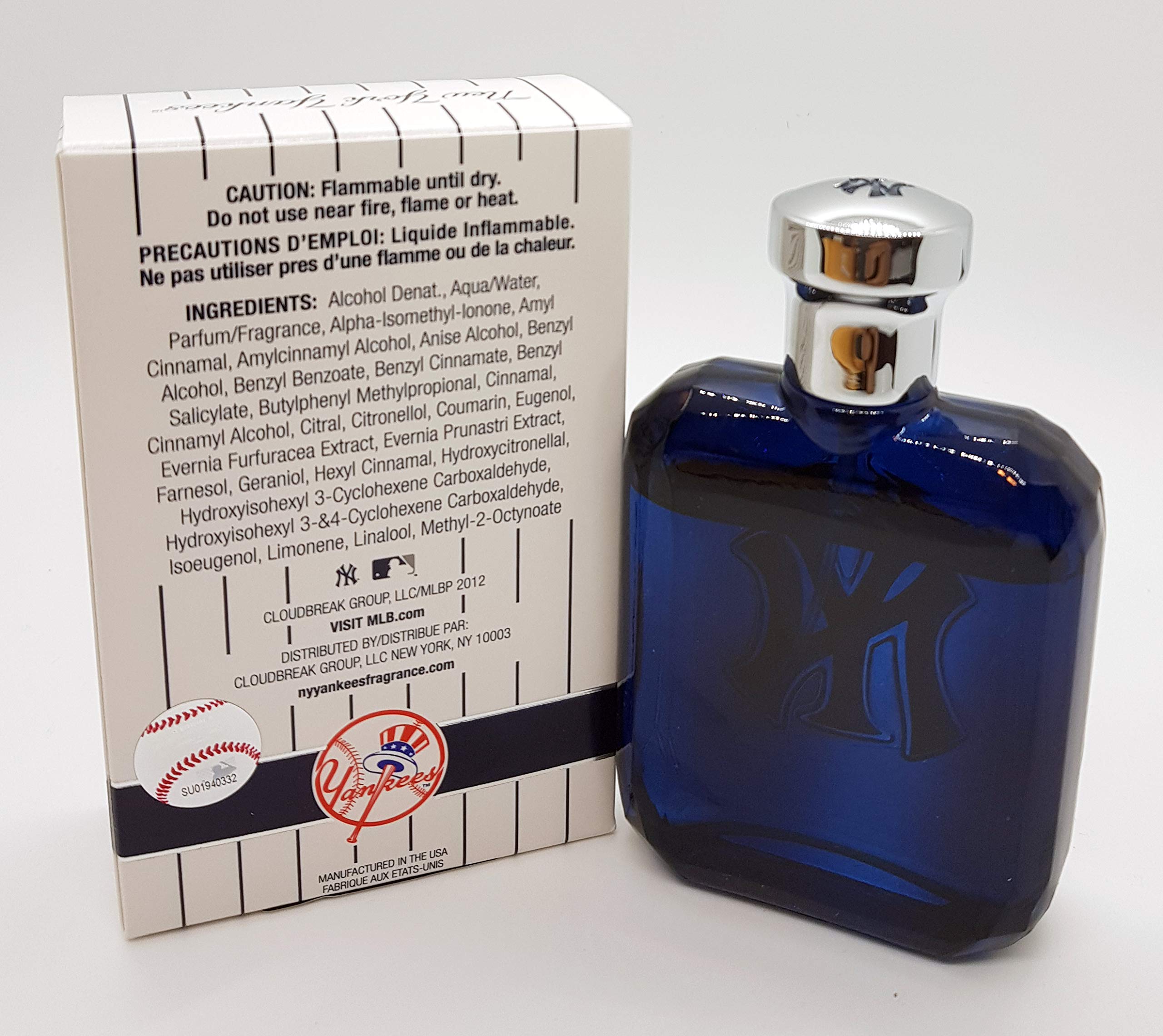 New York Yankees Eau de Toilette Spray for Men, 1.7 Fluid Ounce