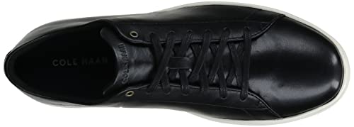 Cole Haan Men's Grand Crosscourt II Sneaker, Black Lthr/White, 10