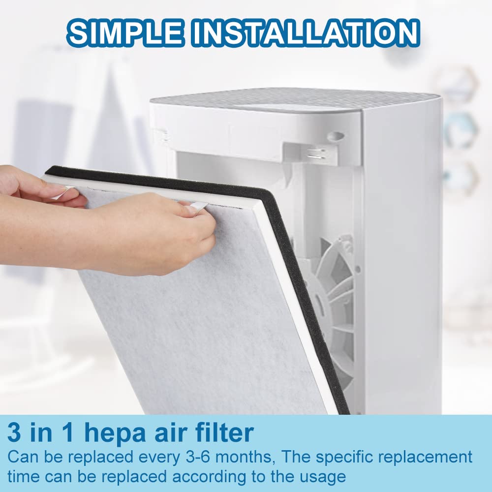 JASENG Replacement Filter for Dyson TP01 TP02 TP03 BP01 AM11 Dyson Tower Purifier Pure Cool Link, Replaces Part # 968126-03