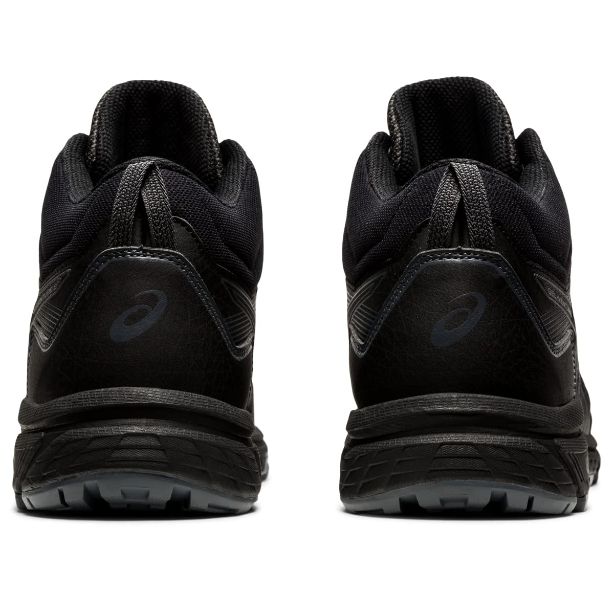 ASICS Men's Gel-Venture 8 Mid Top Running Shoes, 11, Black/Black