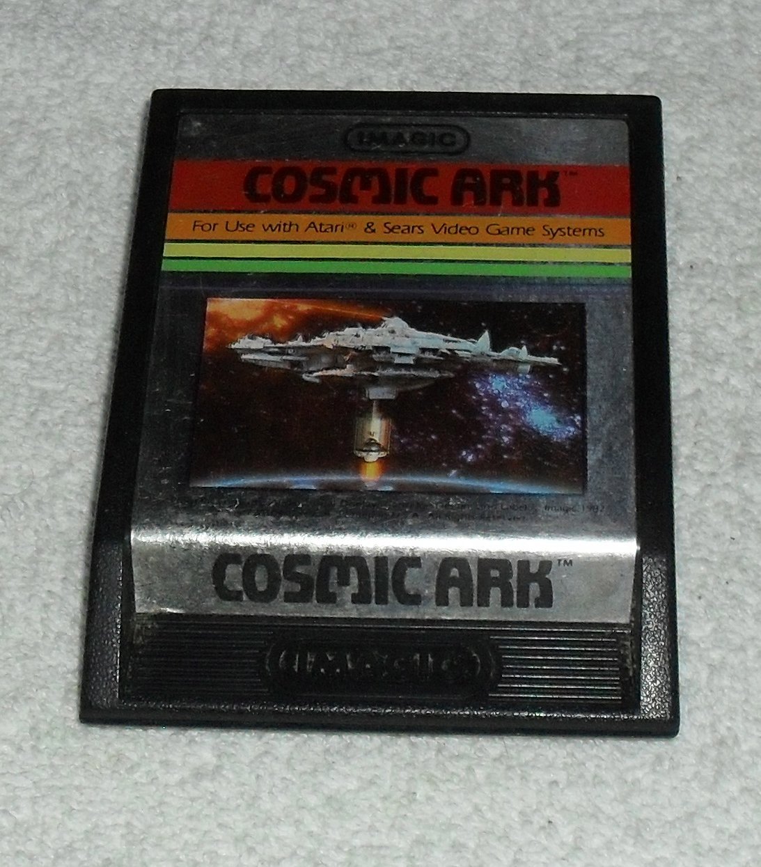 Cosmic Ark Game - Use in Atari or Sears Game Sytems
