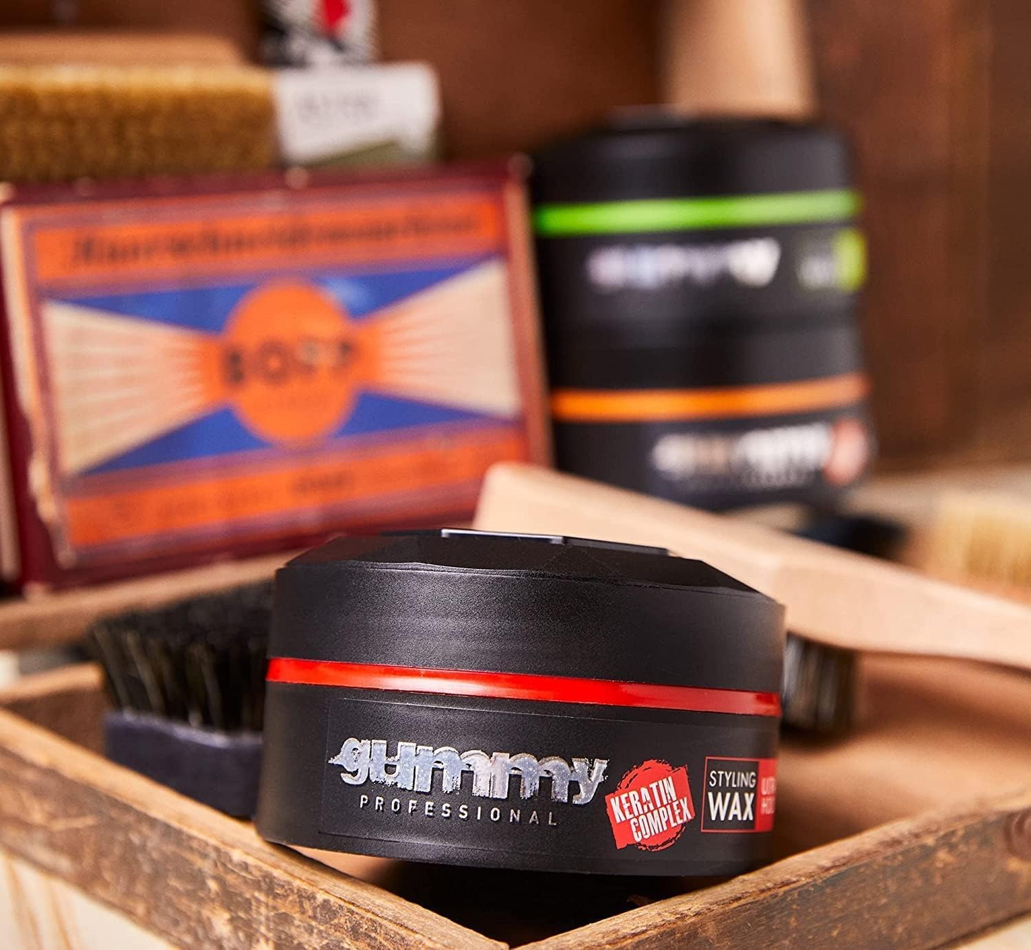 Gummy Ultra Hold Hair Styling Wax 150ml - 5.07 Fl Oz (Pack of 1) Ultra Hold