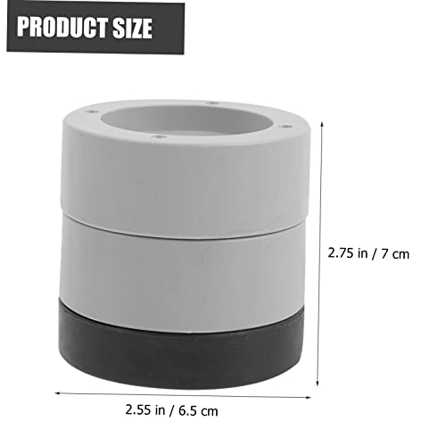 CRAFTHROU 4pcs Rubber Mats for Floor Table Top Washing Machine Floor Chairs Table Risers Washing Machine Pads Washing Machine Anti Vibration Pads Chair Risers Bed Legs Risers Bed Lifter Sofa