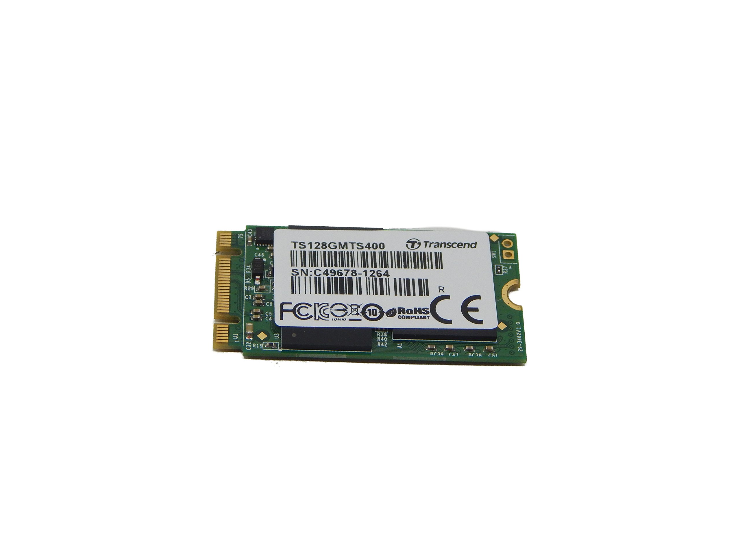 Transcend 128GB SATA III 6Gb/s MTS400 42 mm M.2 SSD Solid State Drive (TS128GMTS400)