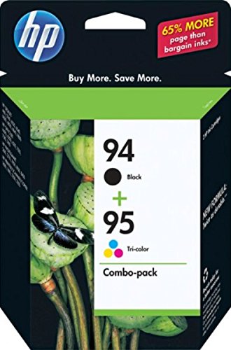 HP C9354FN / # 94/95 / OEM Black Tri-Color Combo Pack Inkjet Cartridge, HP DeskJet 6620/ PhotoSmart 7850/ 8150 Series
