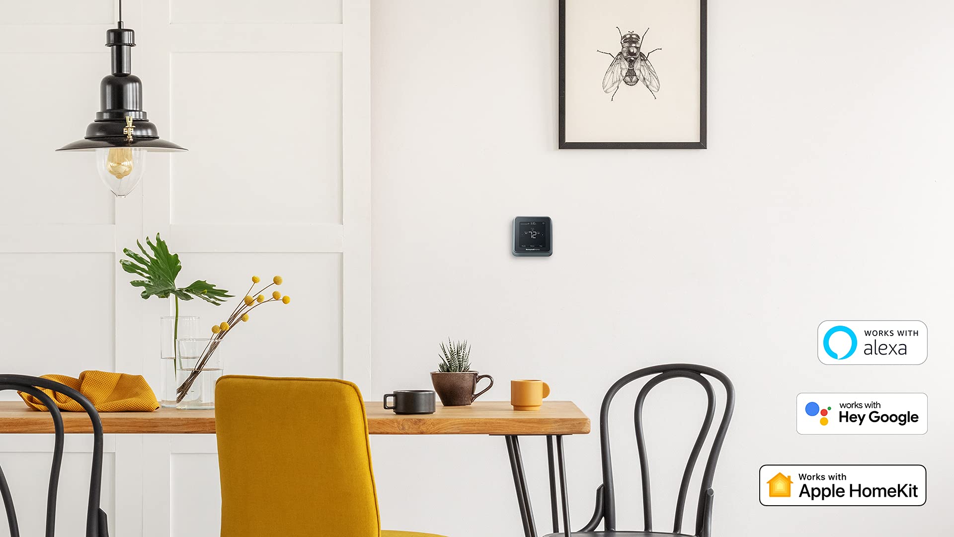 Honeywell Home RENEWRCHT8612WF T5+ Smart Thermostat (Renewed), Black