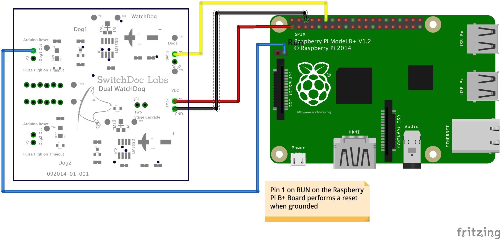 SwitchDoc Labs Dual WatchDog Timer Board for ARM/Raspberry Pi