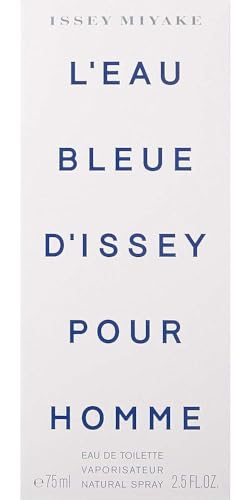 L'eau Bleue D'issey Pour Homme By Issey Miyake For Men. Eau De Toilette Spray 2.5 Ounces