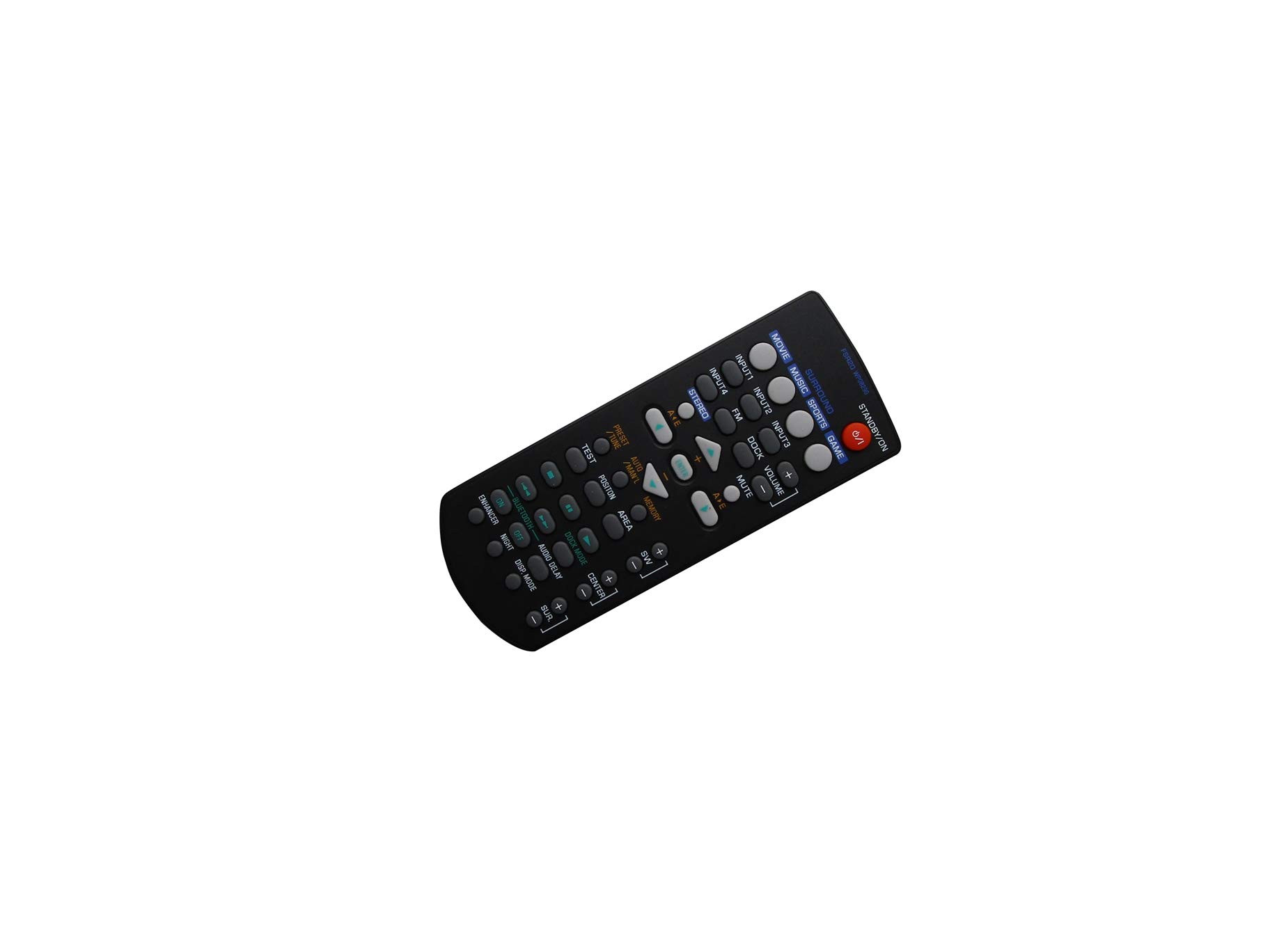 HCDZ Replacement Remote Control for Yamaha FSR20 WP08290 YAS-71 YAS-71CU YAS-71SPX YAS-81 YAS-81CU YAS-81SPX Front Surround Audio System