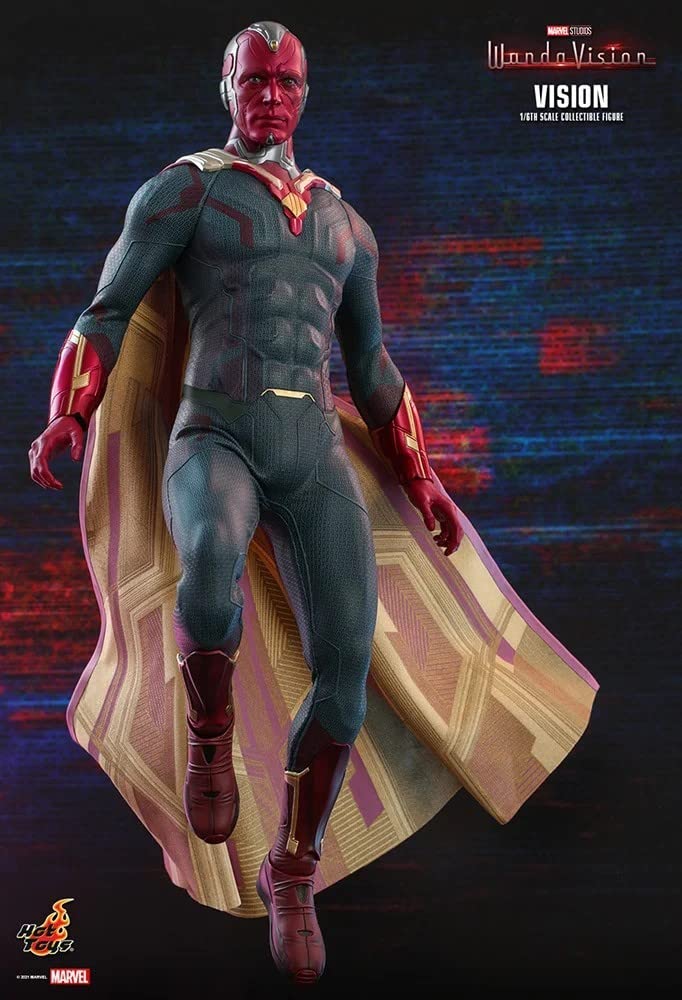 Hot Toys Wandavision 12 Inch Action Figure 1/6 Scale - Vision 907936