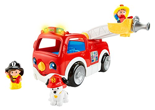 Fisher-Price Little People Lift 'n Lower Fire Truck