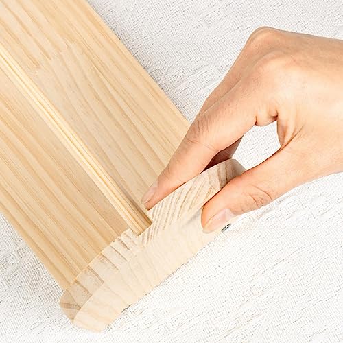 DYNWAVE Yarn Ball Holder, Wooden Crochet Yarn Threading Holder Yarn Ball Winder Embroidery Accessories Knitting Crocheting for Sewing, String Balls, 25cmx12cmx15cm