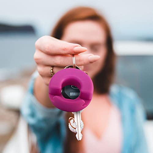 GoDonut Mini Phone Stand - Portable Mount Accessory for Travel, Nightstand or Desk- Compatible with Tablet, iPhone & Most Smartphones - Black