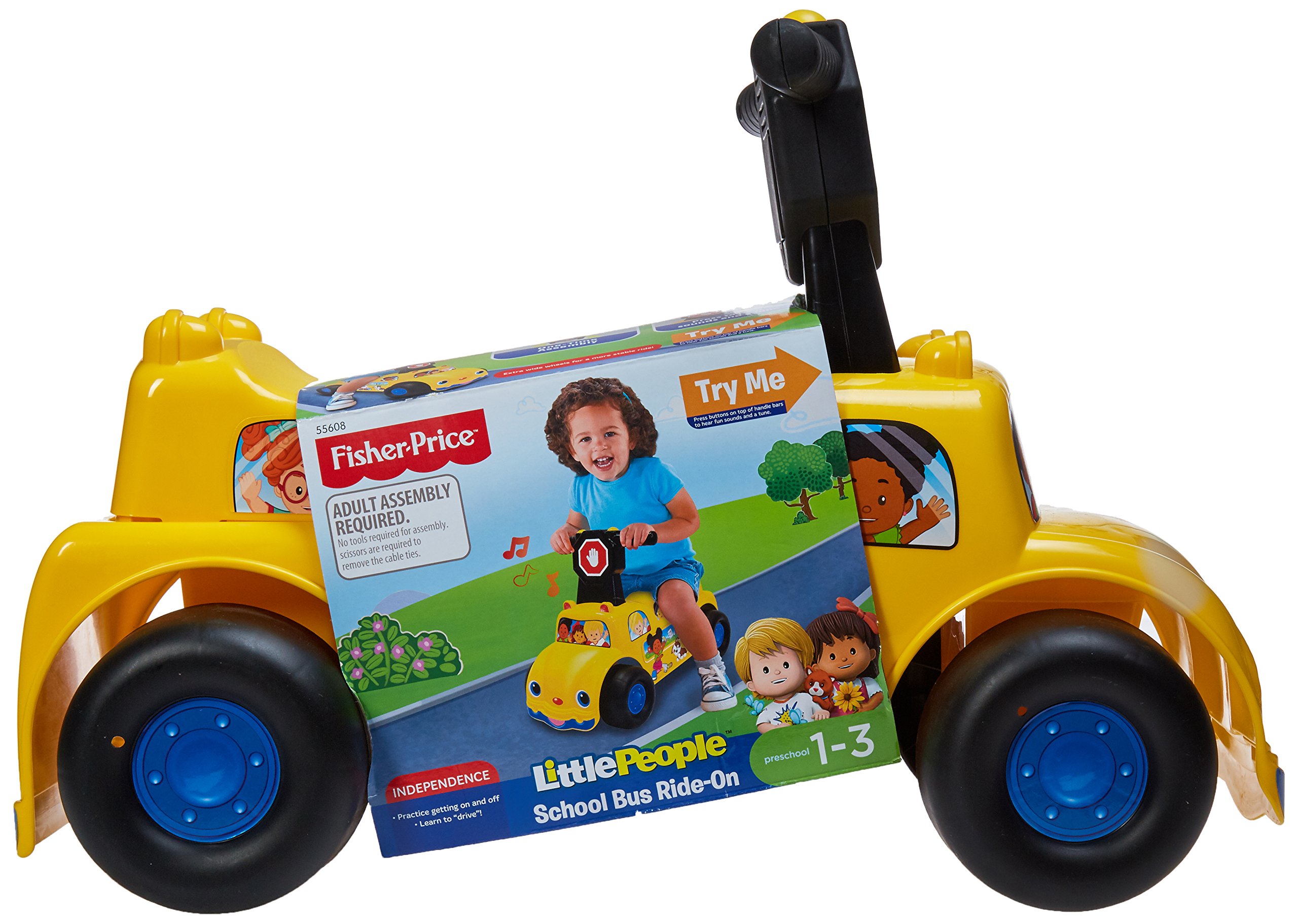 Fisher-Price School Bus Ride-On Vehicle