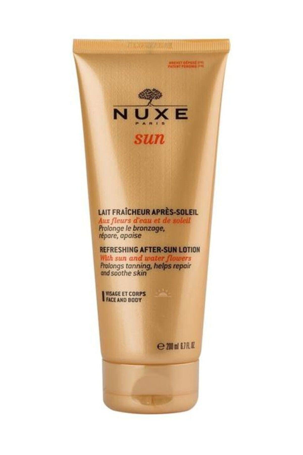 NUXE SUN Lait Fraîcheur Après-Soleil Visage et Corps (200 ml)