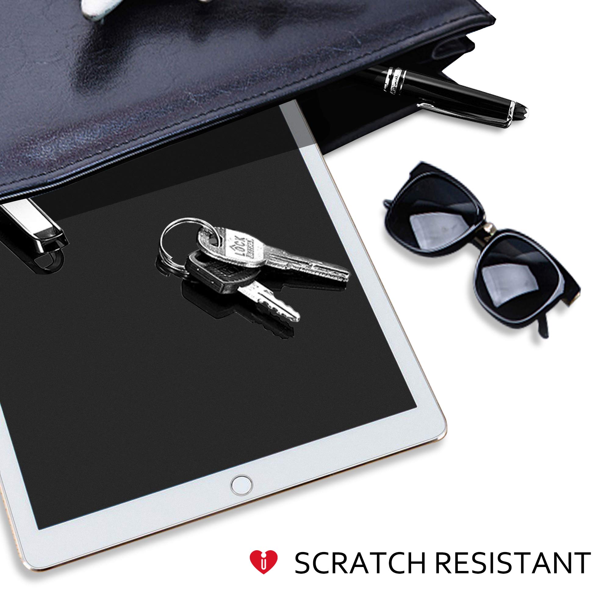iCarez Matte Screen Protector for iPad Pro 12.9 (2015 2017 with Home Button Version) 12.9-inches, 2-Pack Anti-glare
