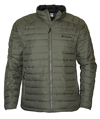 Columbia Men's White Out II Omni Heat Insulated Puffer Jacket (Stone Green 397, X-Large)