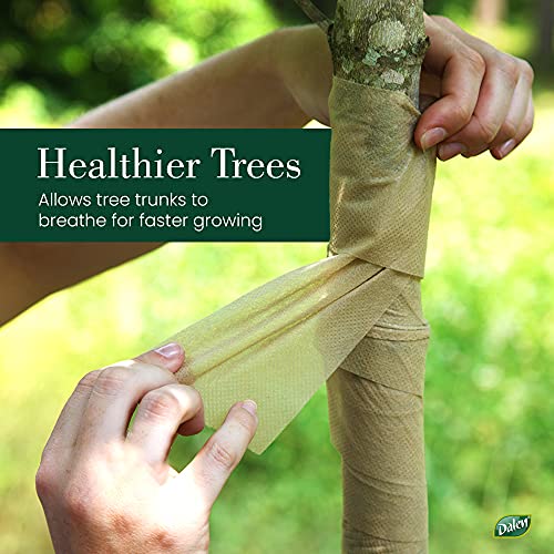 Dalen Protective Tree Wrap and Breathable Material β Non-Toxic and Reusable Protection β Stimulates Faster Growth and Healthier Trees β 3" Wide x 50' Long