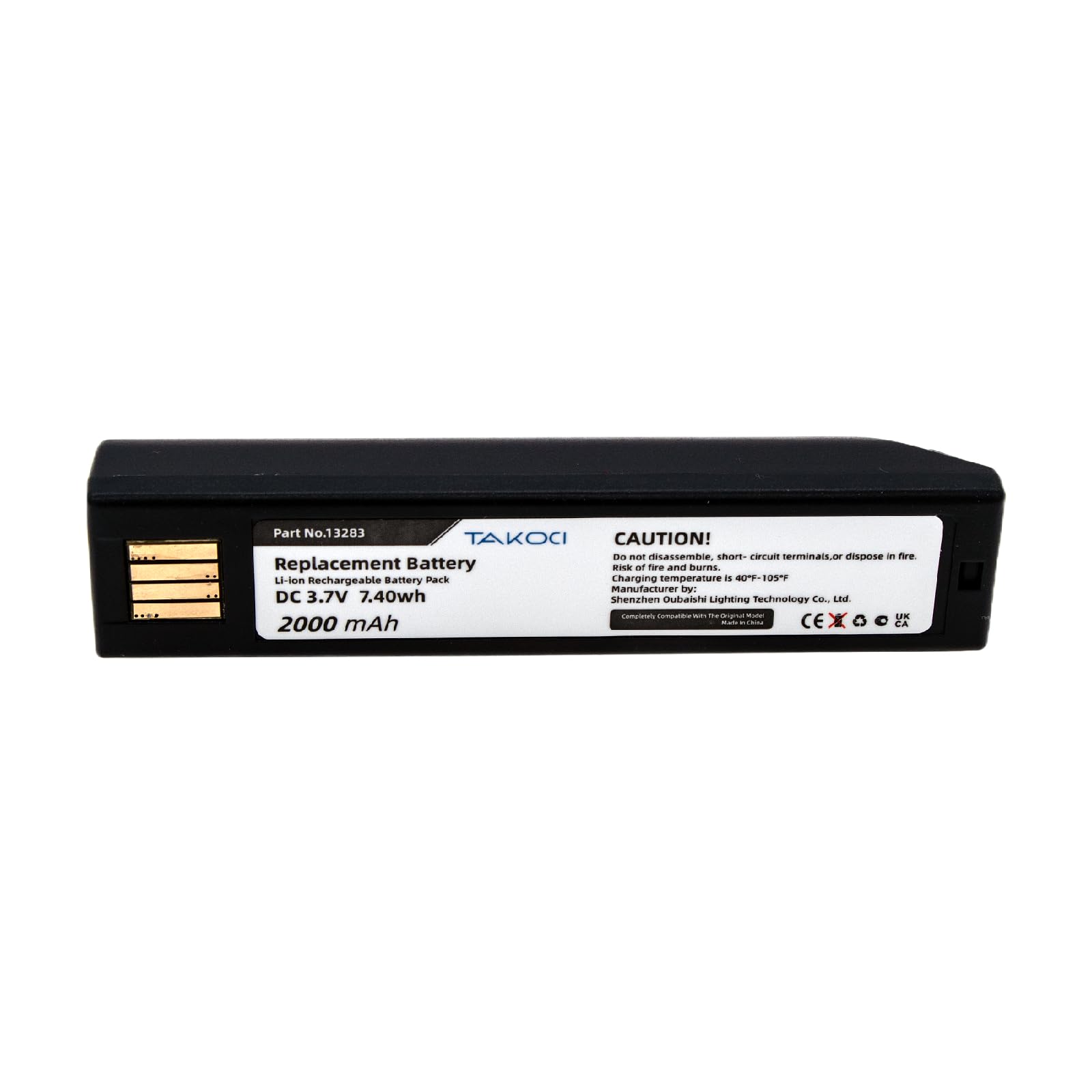 Youejoeq (12-Pack BAT-SCN01 Lithium-ion Battery Replacement for Voyager 1202g Voyager 1452g Xenon 1902g Xenon 1902h Granit 1911i Granit 1981i 3820 3820i wirelss scanners