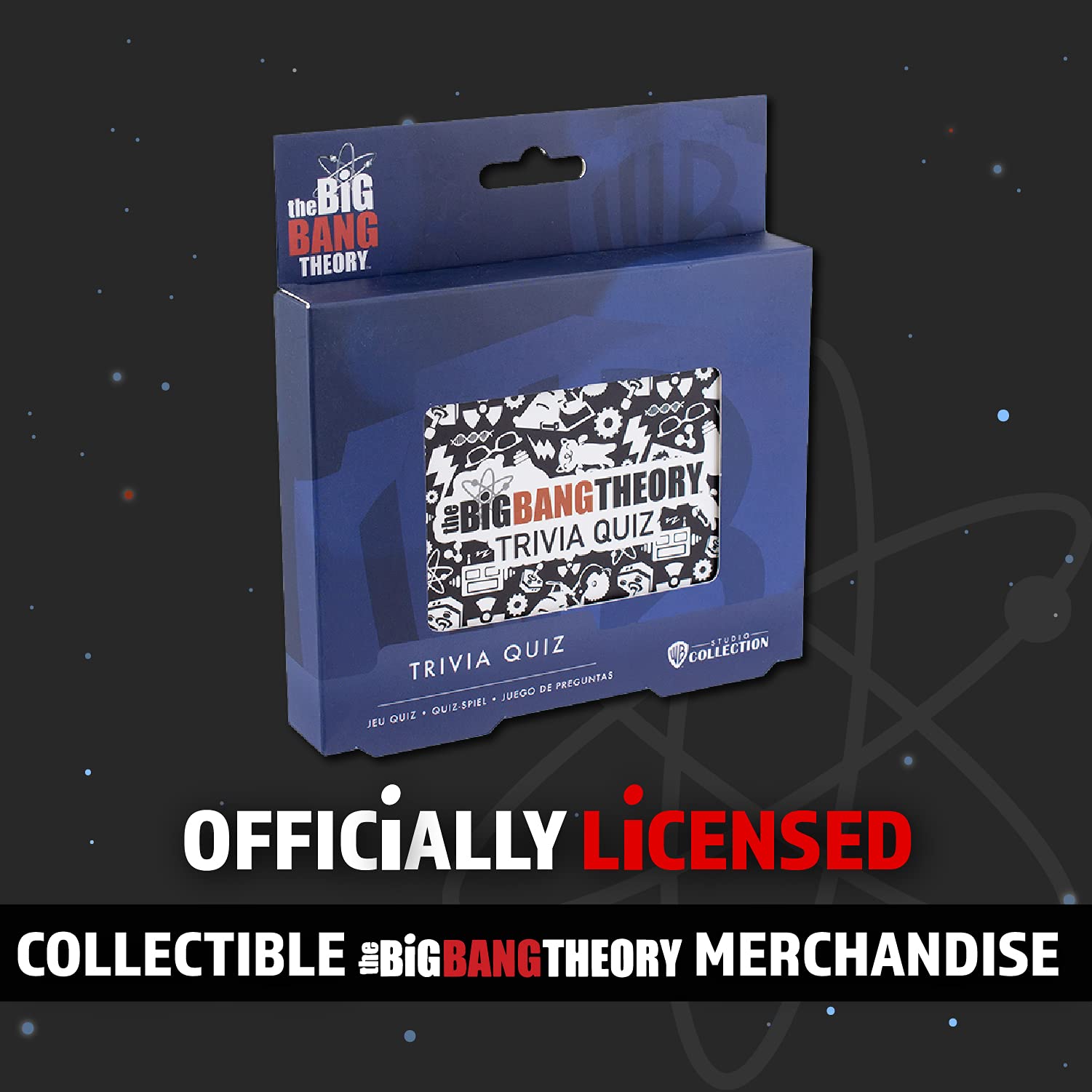 Paladone Big Bang Theory Trivia Quiz - 100 Questions - Officially Licensed Merchandise