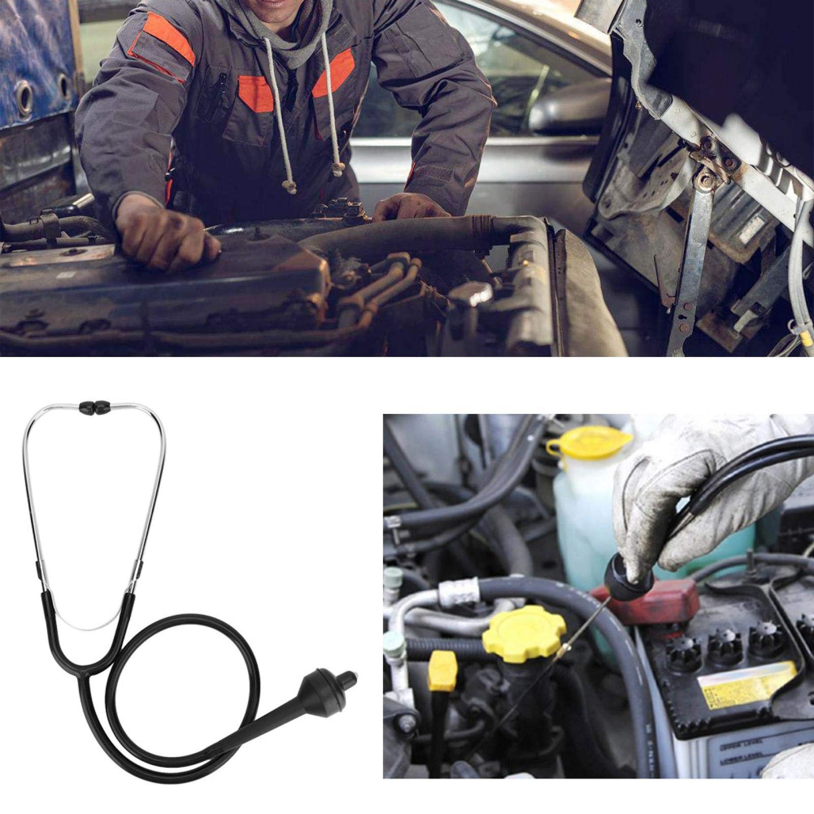 Engine Hearing Tool, Car Engine Cylinder Stethoscope Auto Mechanics Engine Tester Hearing Tool