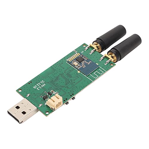 BOTEGRA RF Module Board Adapter, 300Mhz‑348Mhz 387Mhz‑464Mhz 779Mhz‑928Mhz Stable 2 CC1101 RF Modules Evil Crow RF V2 Radiofrequency Modules PCB for Testing