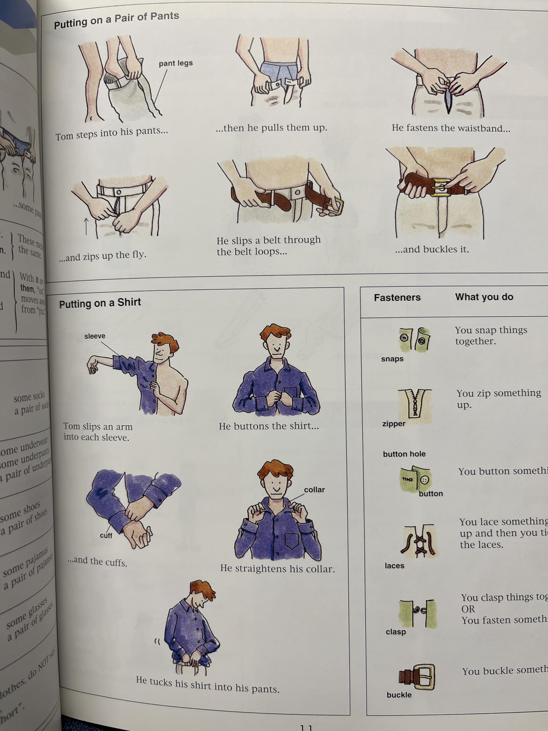 English for Everyday Activities: A Picture Process Dictionary