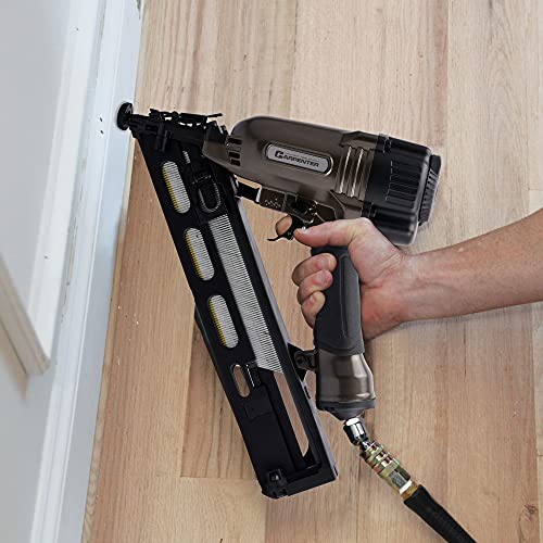 Carpenter C1565 15 Gauge Finish Nailer | Pneumatic | 15 Gauge Nails from 1-1/4 Inch up to 2-1/2 Inch | 34 Degree Angle Finish Nailer