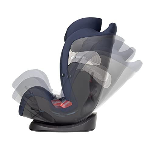 Cybex Standard Eternis S All-in-One Car Seat with SensorSafe, Denim Blue