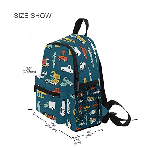 Cute Toddler Backpack Mini Travel Bag Car Childish Truck for Baby Girl Boy Age 3-7