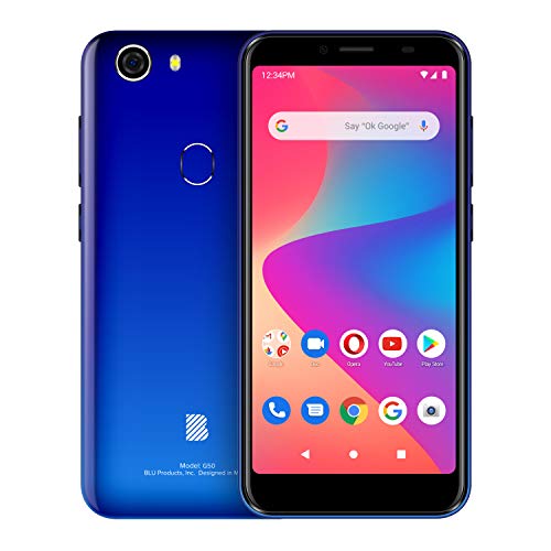 BLU G50- 5.5â HD+ Display, 13MP Camera, 32GB+2GB RAM -Blue