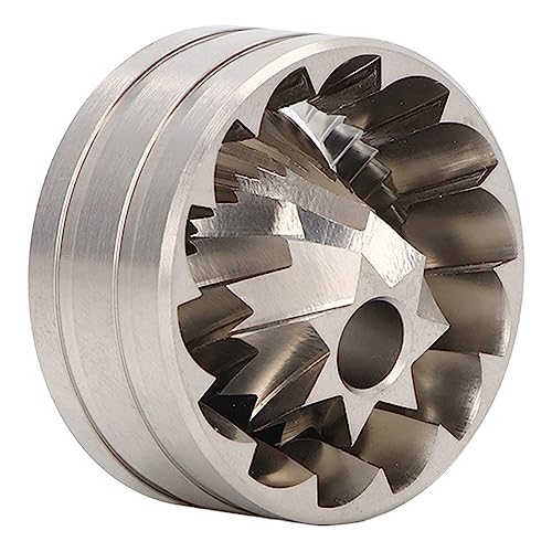 Coffee Grinding Disc Core Kit, Coffee Grinder Disc Strong Applicability High Efficiency for Milk Tea Shop (Seven Star Cone)