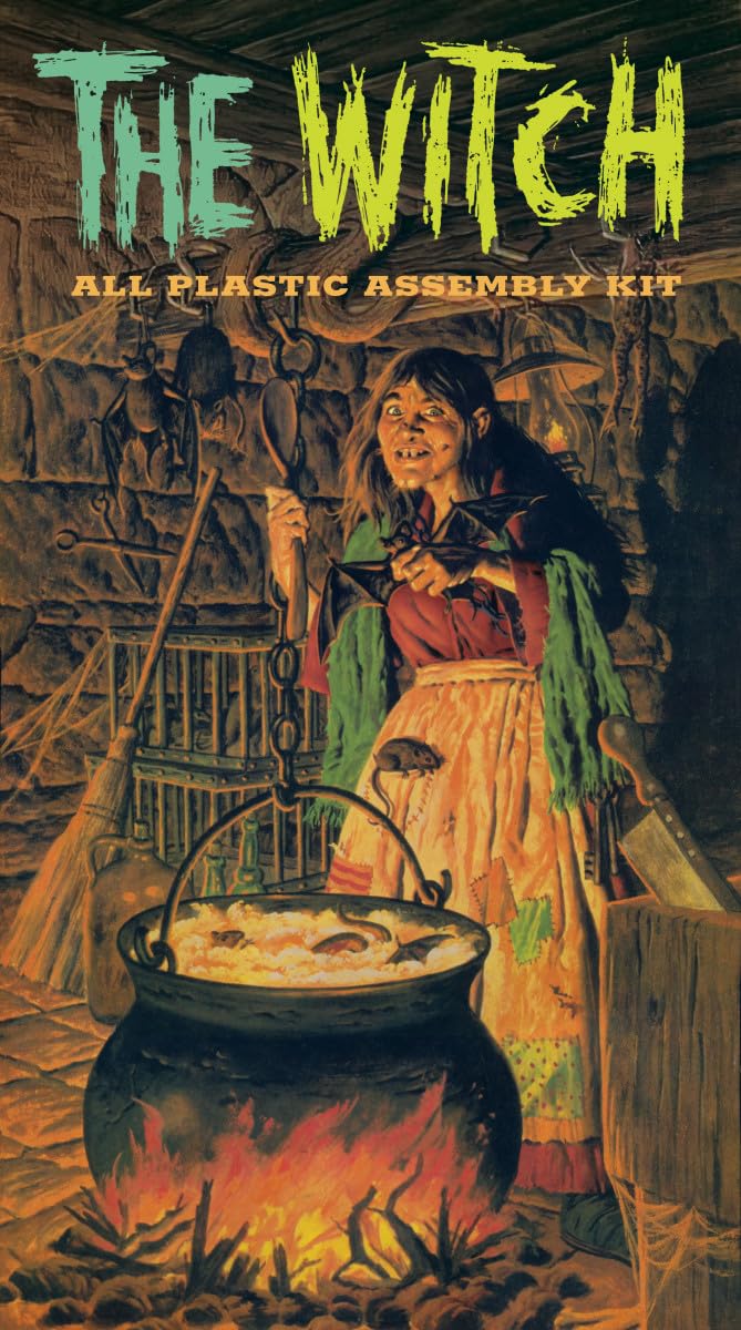 Doll and Hobby The Witch! Reissue of The Classic Aurora Model KIT by D&H of GA