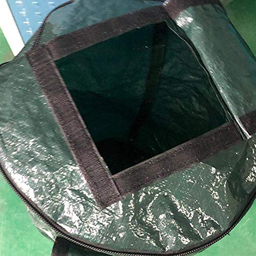 Collapsible Compost Bin,Yard Waste Bag, Reusable Heavy Duty Leaf Waste Bag Yard Compost Bin Composting Fruit