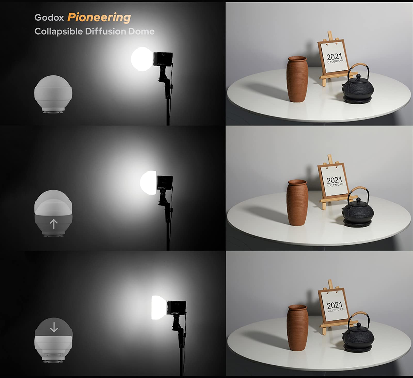 Godox ML30 37.6W 5600K LED Video Light, CRI 96+ TLCI 97+, 8590Lux@1m with Reflector, 4FX Effects,Slient Mode,with 2X NP970 Lithium Battery, APP Wireless Control,Multiple Control Methods (ML30)