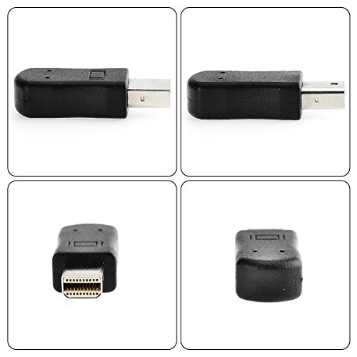 FREEGENE Mini DP Dummy Plug Thunderbolt 2 Display Emulator 4K 3840x2160@17Hz-3 Pack