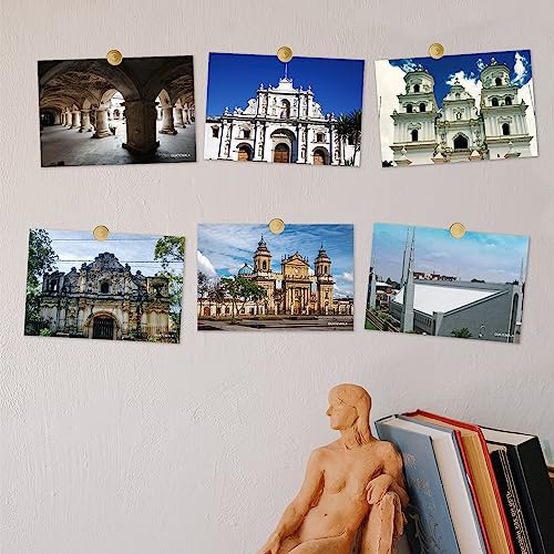 Dear Mapper Guatemala City Landscape Postcards Pack 20pc/Set Postcards From Around The World Greeting Cards for Business World Travel Postcard for Mailing Decor Gift