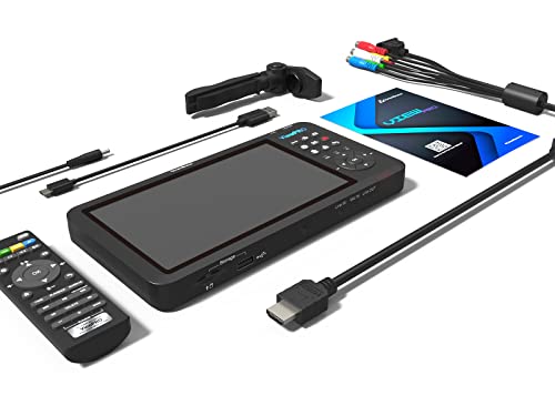 ClonerAlliance ViewPro, Portable 1080p@60fps HDMI Video Recorder and Playback with 7" LCD, AV/VGA/YPbPr Inputs. Schedule Recording. No TV is Required.