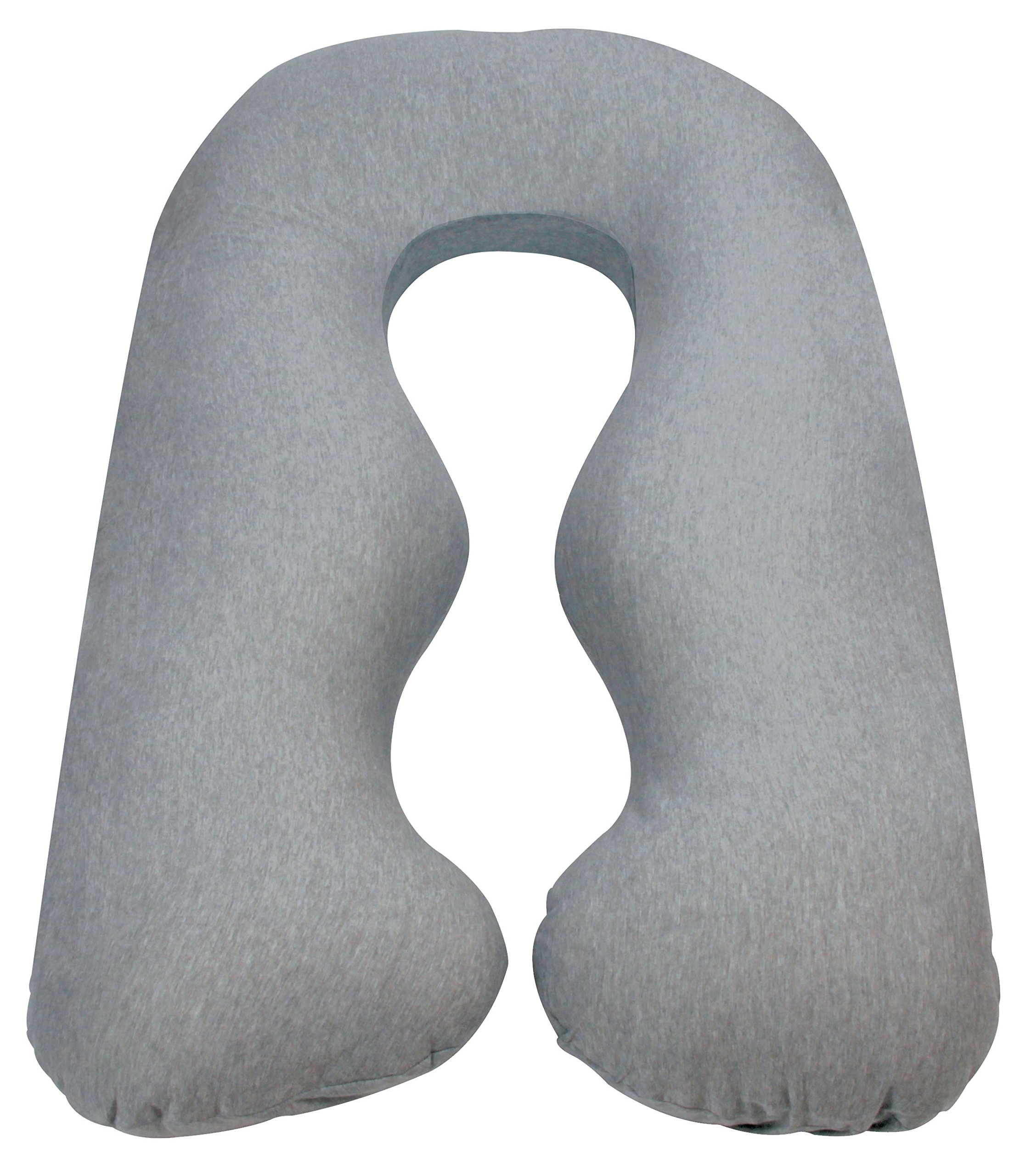 Leachco Back N Belly Chic Body Pillow Replacement Cover (Gray)