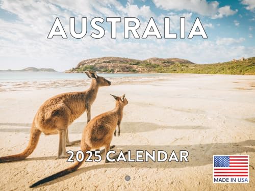 Australia Calendar 2025 Monthly Wall Calender 12 Month