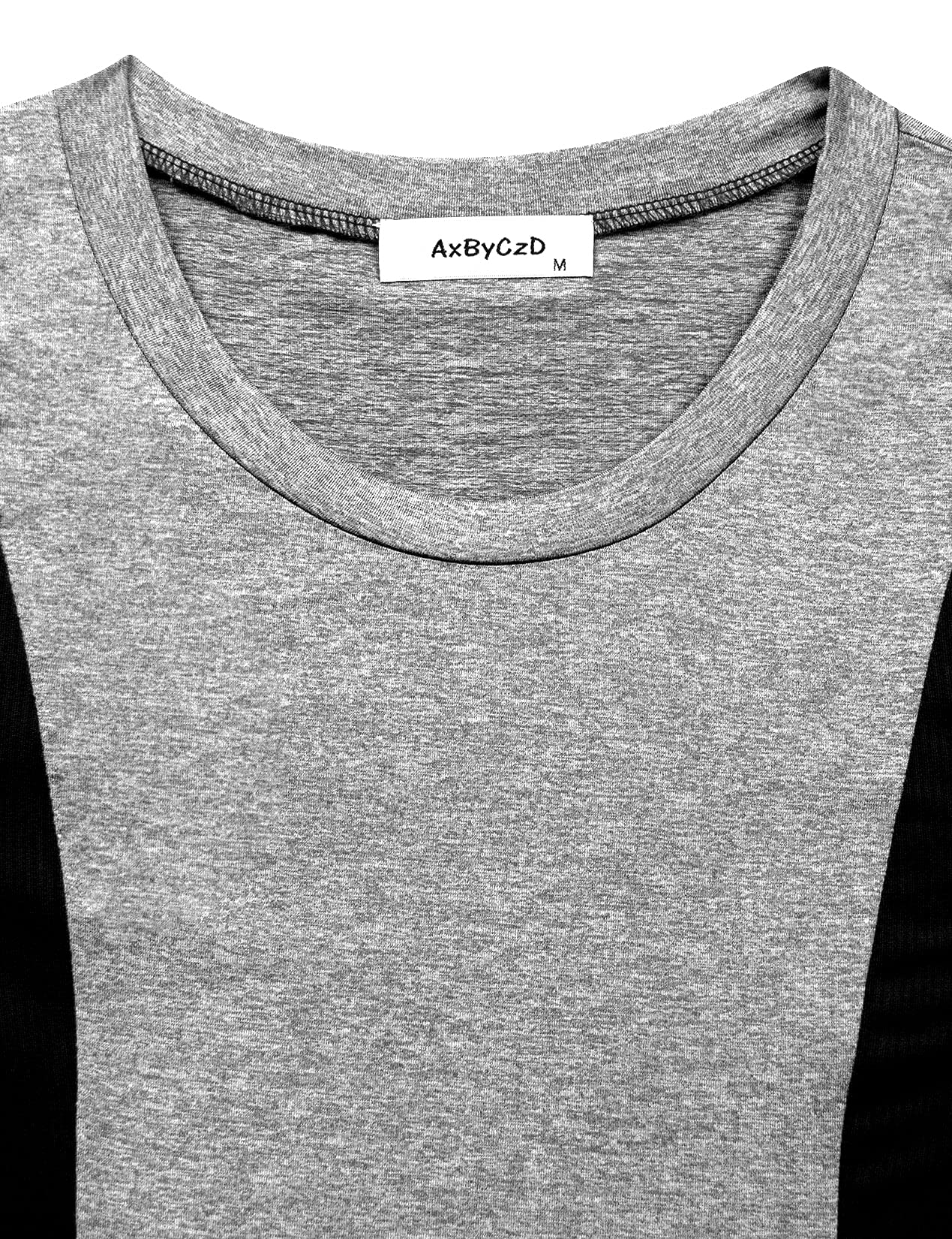 AxByCzD Yoga Tops for Women Activewear Workout Casual Long Sleeve Crew Neck Shirts Grey Large
