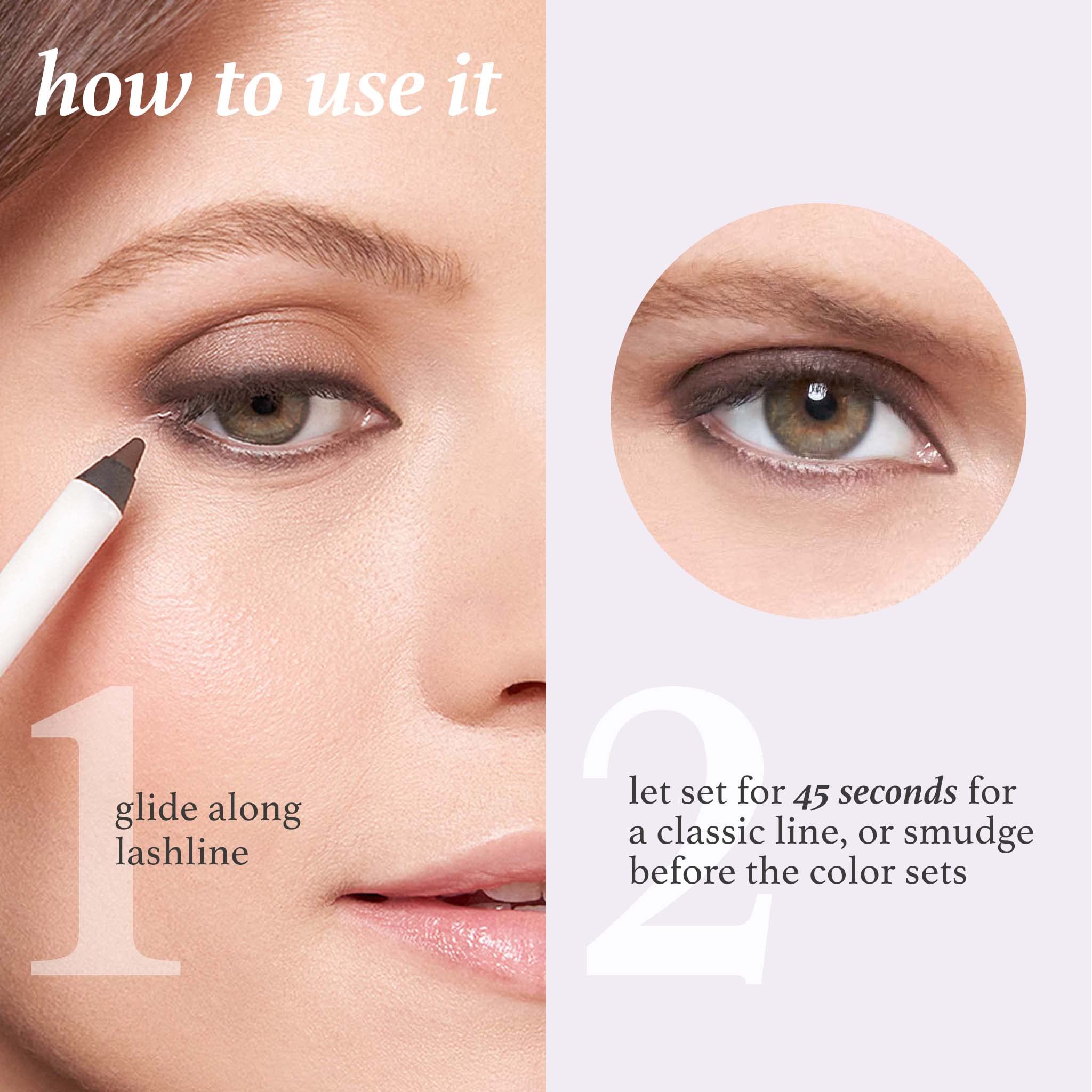 Julep When Pencil Met Gel Sharpenable Multi-Use Longwear Eyeliner Pencil - Silver Shimmer - Transfer-Proof - High Performance Liner