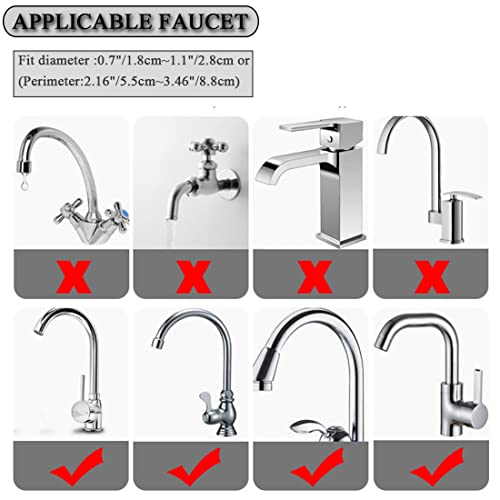 DBlosp Sponge Holder Faucet Kitchen Sink Organizer,Sink Sponge Holder,Aluminium Detachable Storage Rack for Kitchen Sinks and Bathroom Organization(Black)